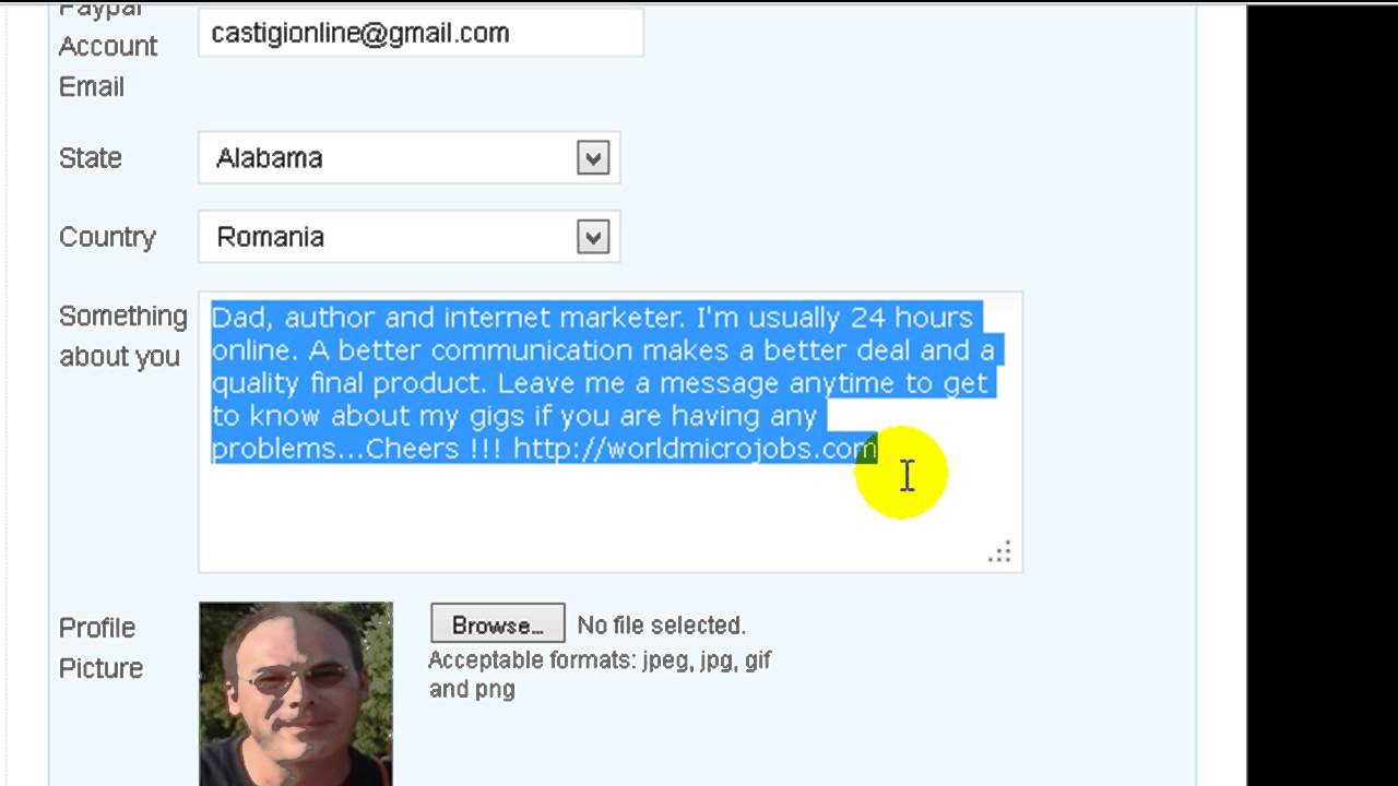 How To Complete Your MBM Profile - YouTube