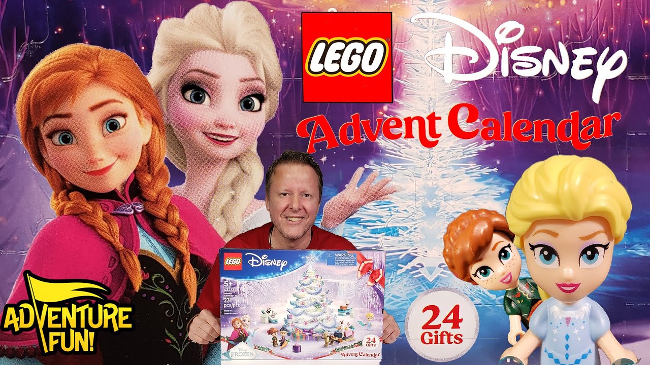 LEGO Disney Frozen Advent Calendar 2025 Holiday Countdown Toy Review ...