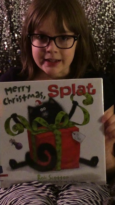 Picture Book Review: Merry Christmas Splat by Rob Scotton - YouTube