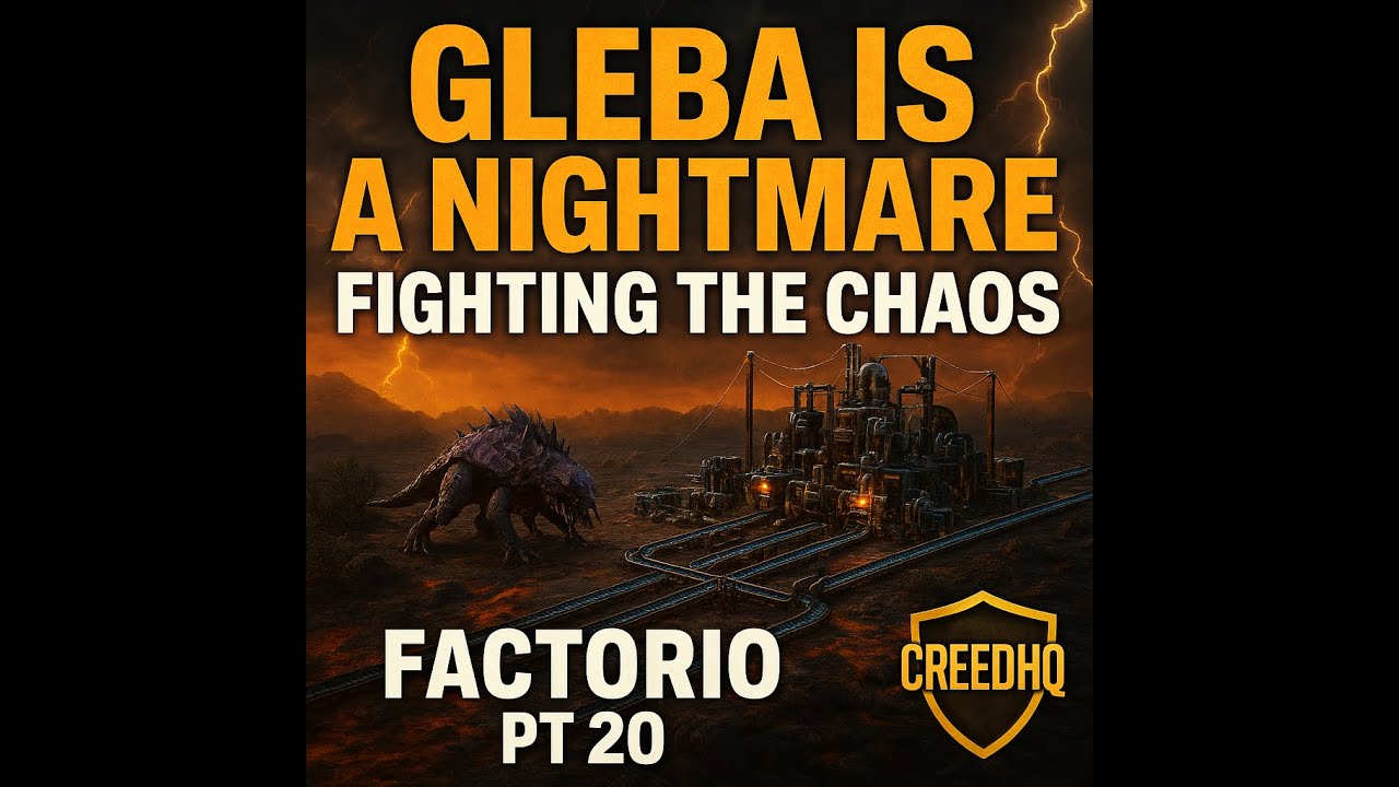Factorio – Gleba Is a Nightmare: Fighting the Chaos | CreedHQ (Pt 20 ...
