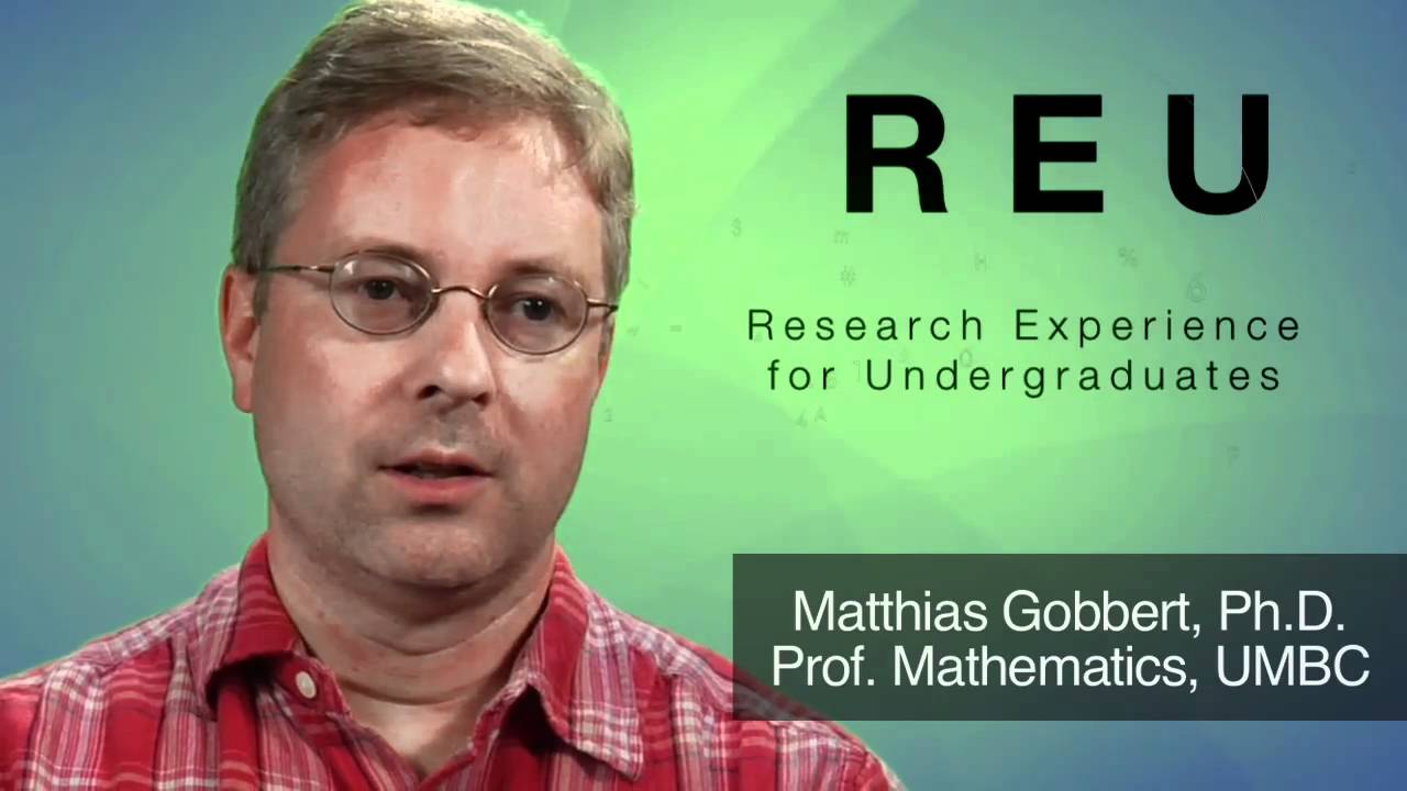 REU: Research Experience for Undergraduates - YouTube