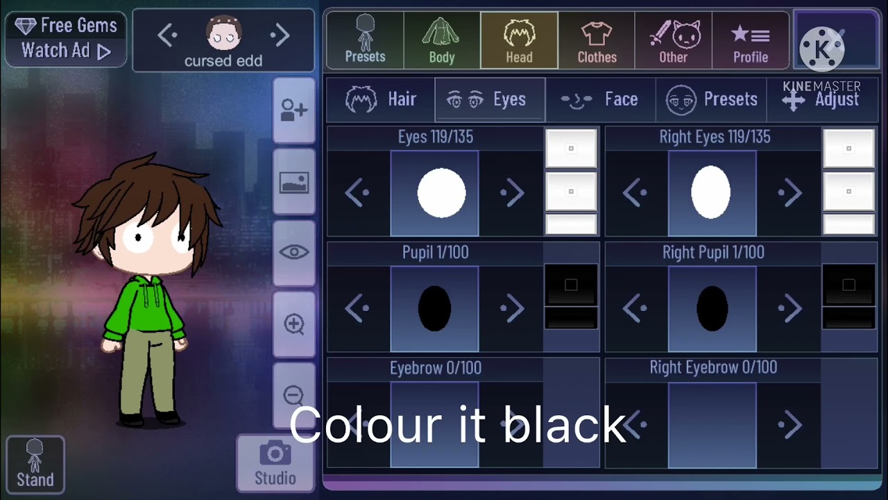 Tutorial on how to make Eddsworld eyes - YouTube