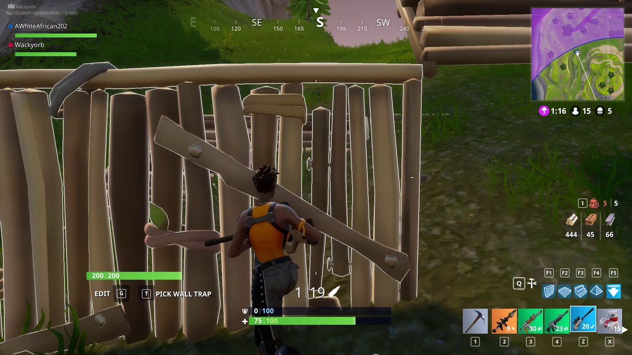 Rare Footage Of Blake Playing Fortnite - YouTube