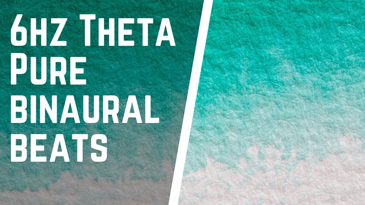 6Hz Theta Waves Binaural Beats | Theta Shifting | 10 Mins | Pure ...