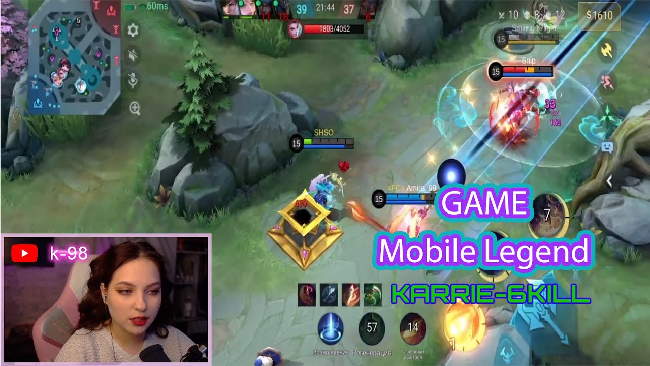 Game Mobile Legends Hero-Karrie - YouTube