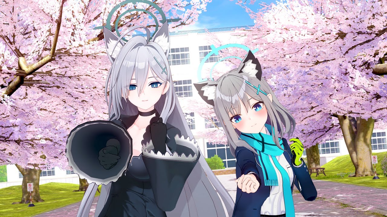 【Blue Archive MMD】Shiroko & Shiroko＊Terror [アニサマ2022Sparkle] - YouTube