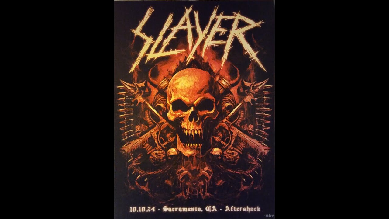 SLAYER - Live in Sacramento, CA. 10/10/2024 - Temptation - YouTube