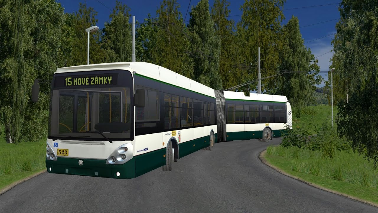 SIMT MHD - Linka 15 Škoda 25Tr PMDP #523 - YouTube