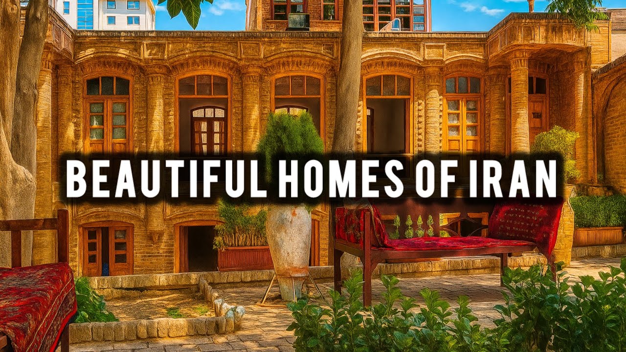Discover the Most Beautiful Homes in Iran | A Courtyard That Feels Like ...