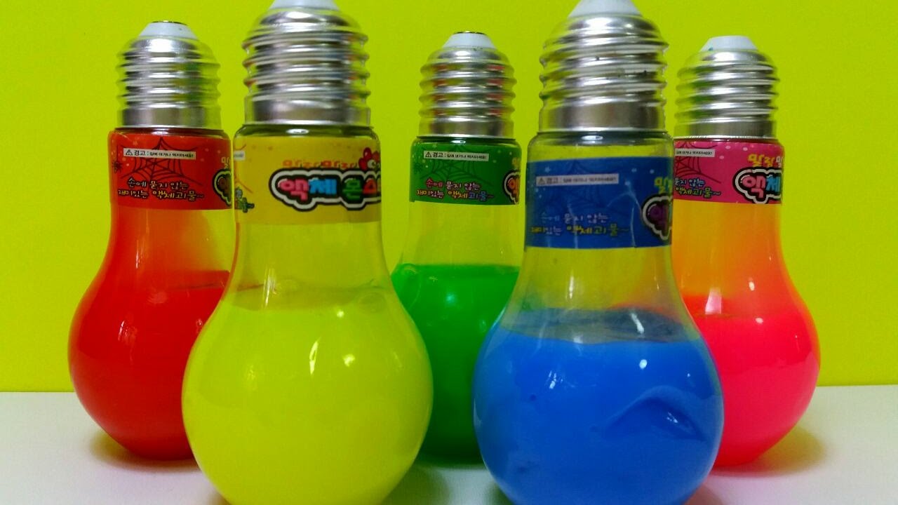 Colors Slime Bulb Toys Surprise Slime Fun For Kids - YouTube