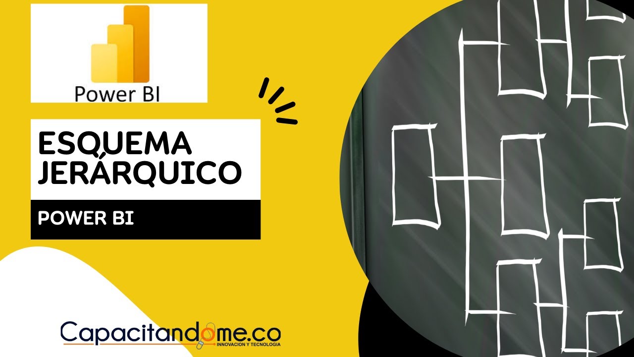 Como crear un Esquema Jerárquico, una Visualización de Jerarquía en ...