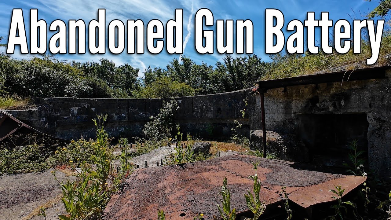 Exploring the Abandoned Citadel Gun Battery - YouTube