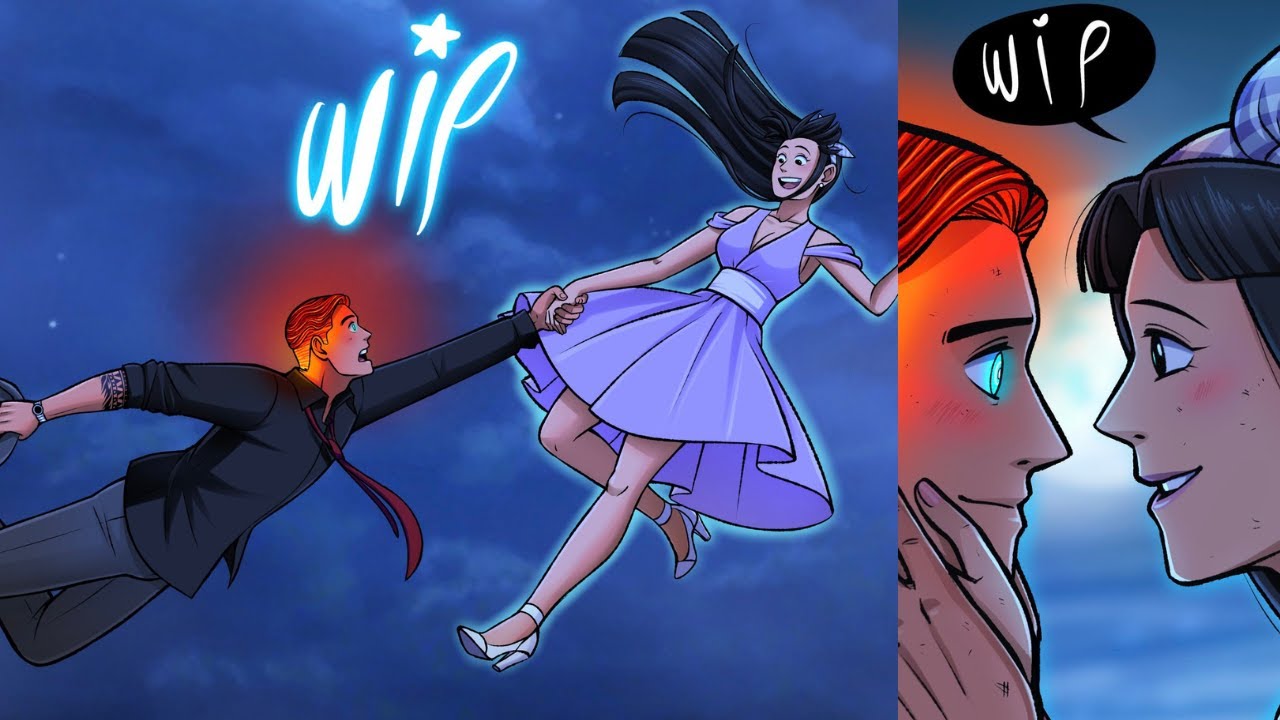 A promise above the sky Takeo (male Teka) and Yoriko (female Yoshino ...