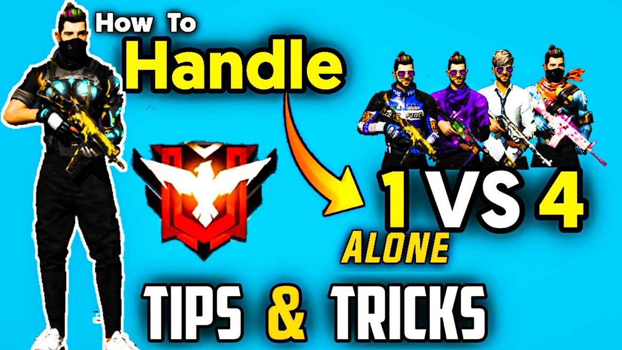 How To Handle Full Squad Alone In Free Fire - YouTube