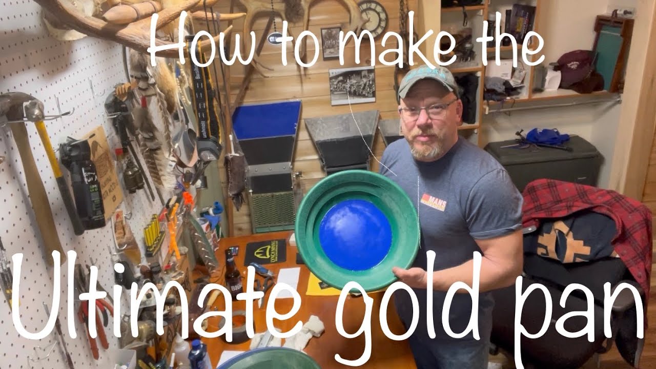 How to make the ultimate gold pan!!! - YouTube