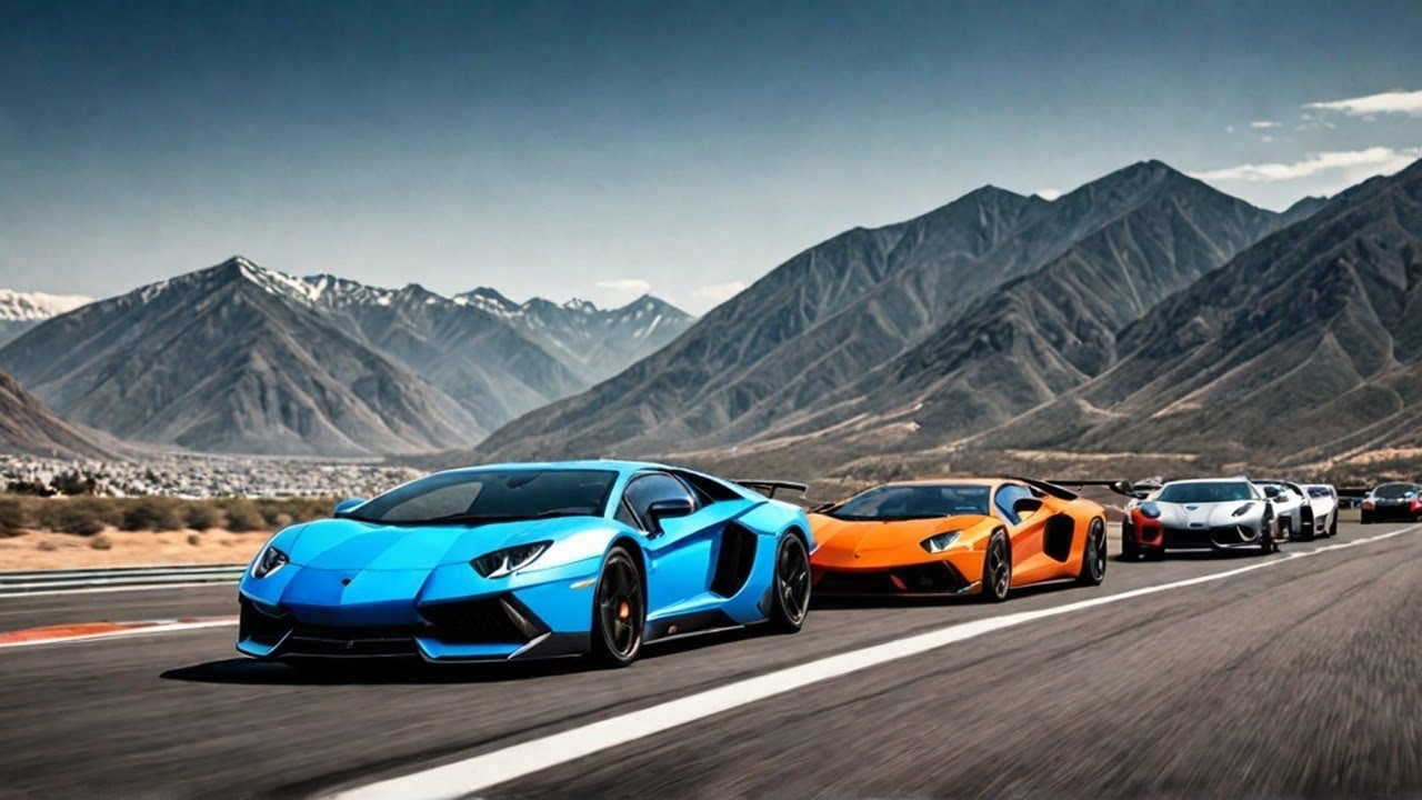 Lamborghini Aventador Drag Racing Challenge! - YouTube