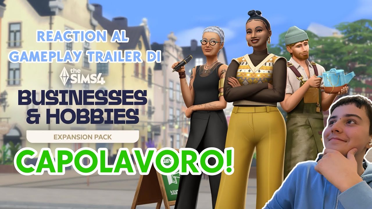 THE SIMS 4 REVIEW | REACTION AL GAMEPLAY TRAILER DI “THE SIMS 4 HOBBY ...
