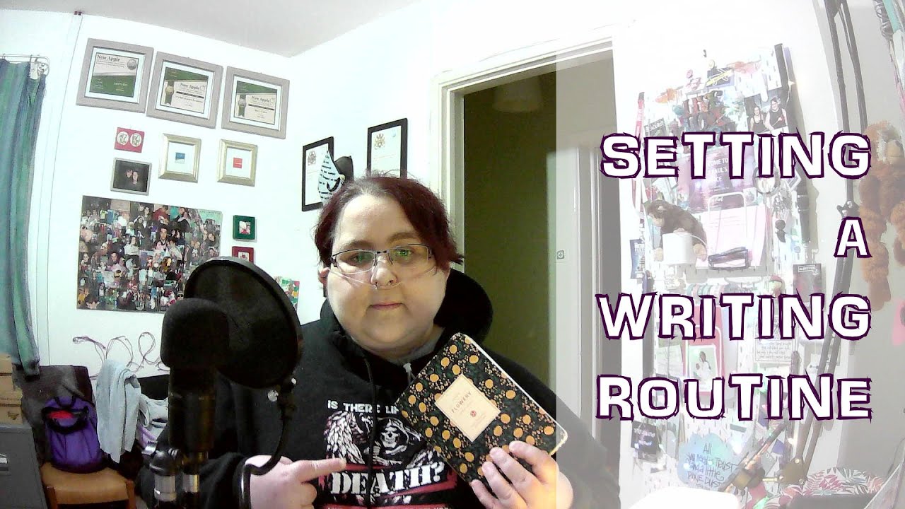 Setting A Writing Routine [CC] - YouTube