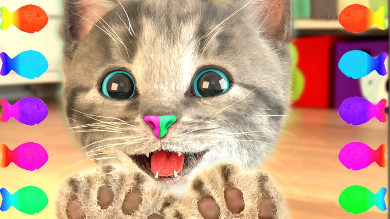 LITTLE KITTEN PRESCHOOL ADVENTURE EDUCATIONAL GAMES - BABY KITTEN ...