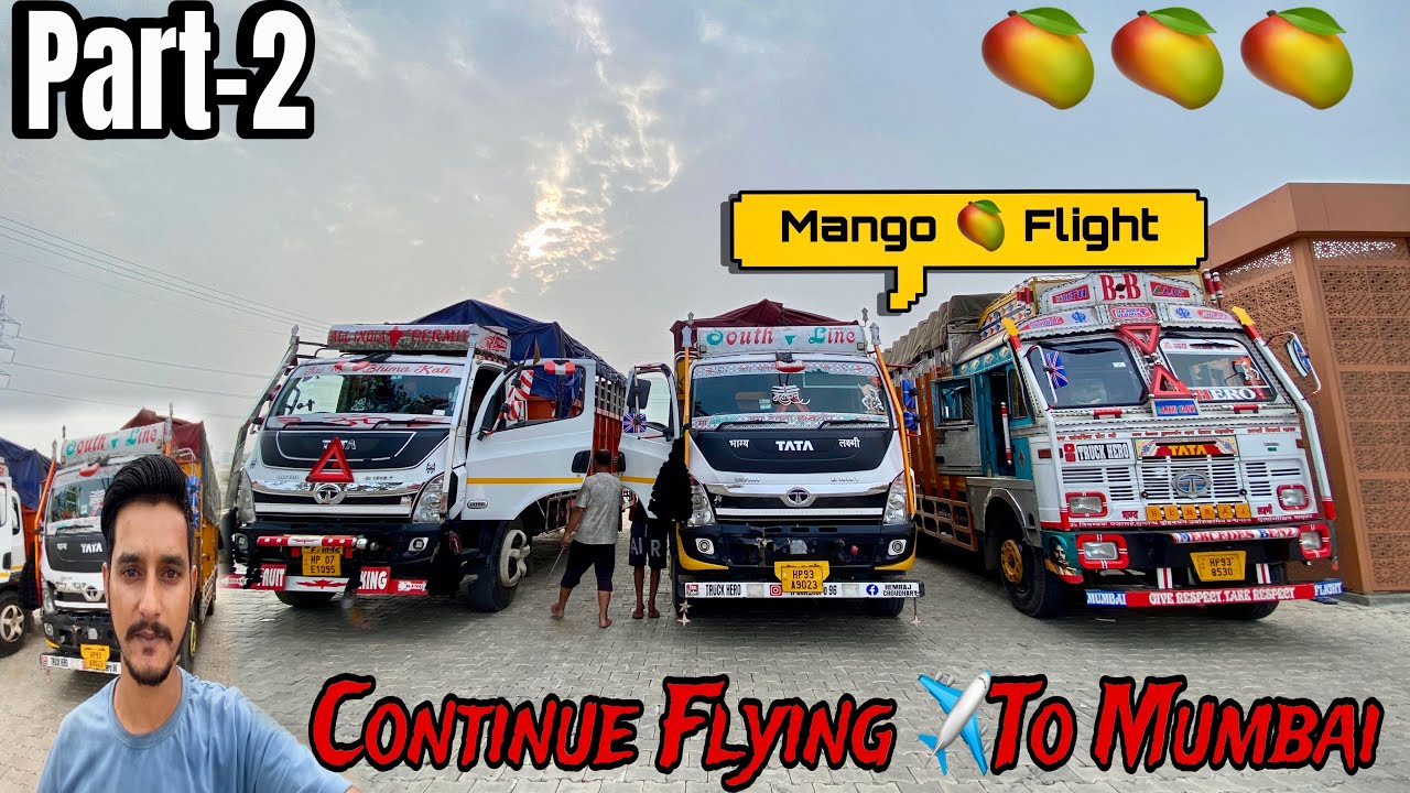 Continue Flying To Mumbai📍|| Part-2 || Mango 🥭 Loading UP To Mumbai ...