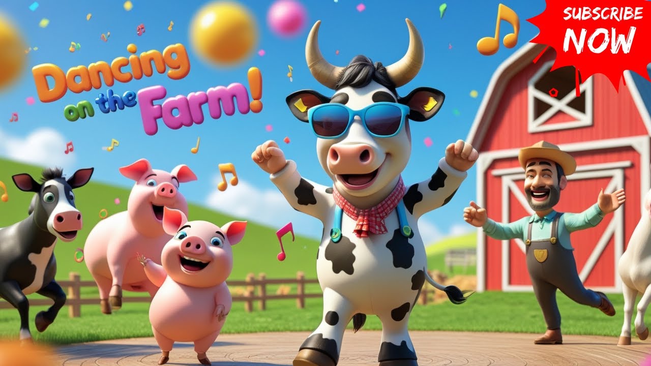 🎶🐔 "Dancing on the Farm! 🐷💃 The ULTIMATE Kids' Dance Party!" 🚀🎵 - YouTube