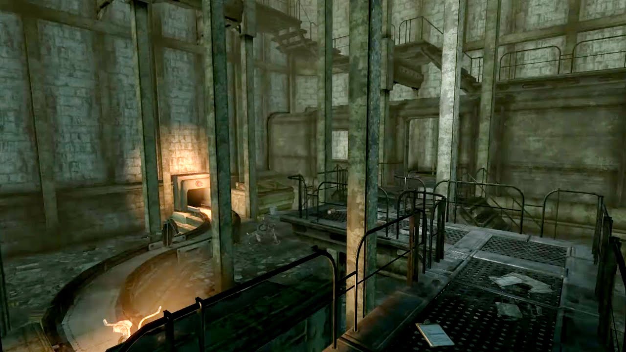 Fallout 3 - Red Racer Factory Ambiance (machines, white noise, metal ...