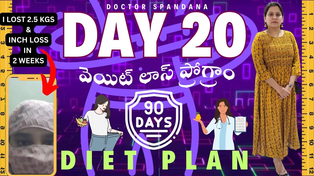 90 Days Diet Plan for Weight Loss | DAY 20 | Intermittent Fasting ...