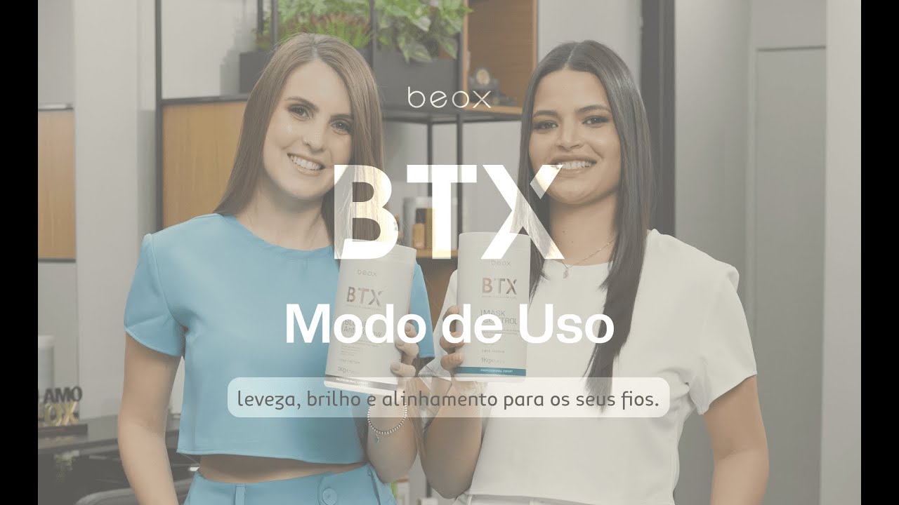 Modo de Uso - BTX - Betox - YouTube