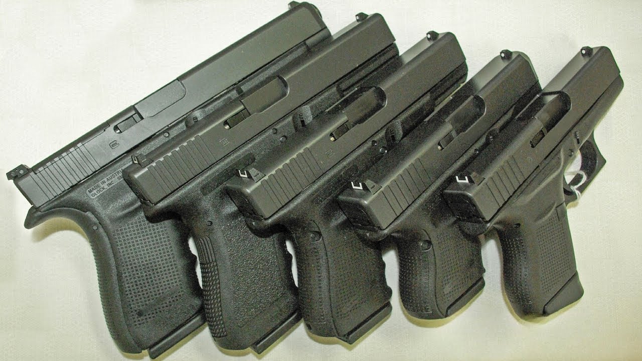 Comparing The Glock Generations - YouTube