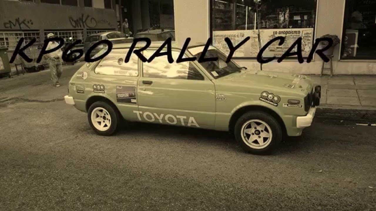 Kp60 historic rally car - YouTube