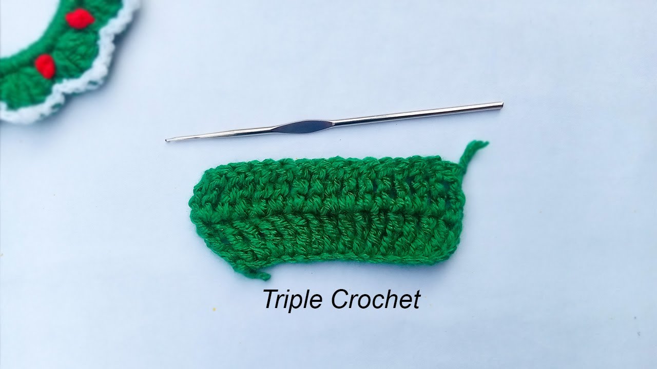 How to Triple Crochet For Beginners | Easy Triple/Treble Crochet ...