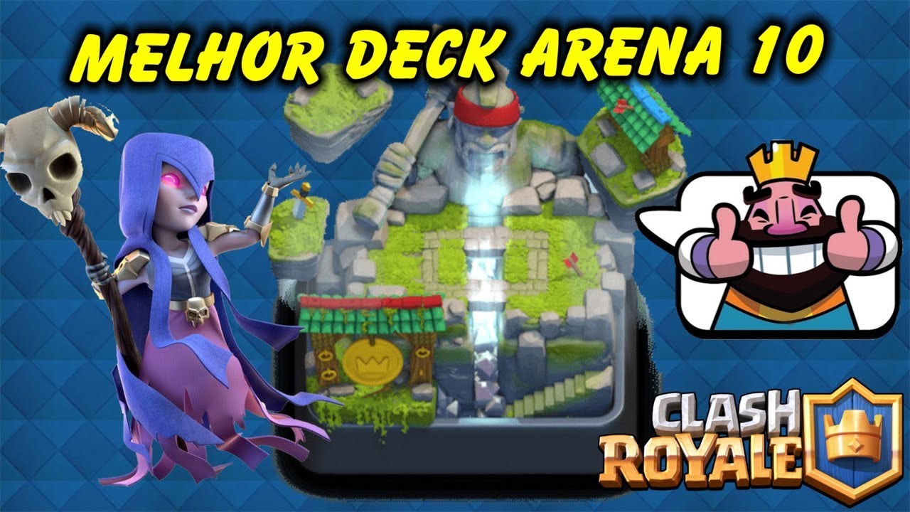 Melhor Deck Para Chegar na Arena 10 Clash Royale - YouTube