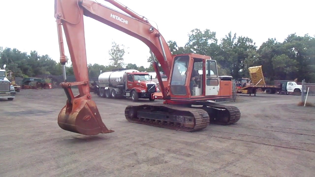1986 HITACHI UH083 LC For Sale - YouTube