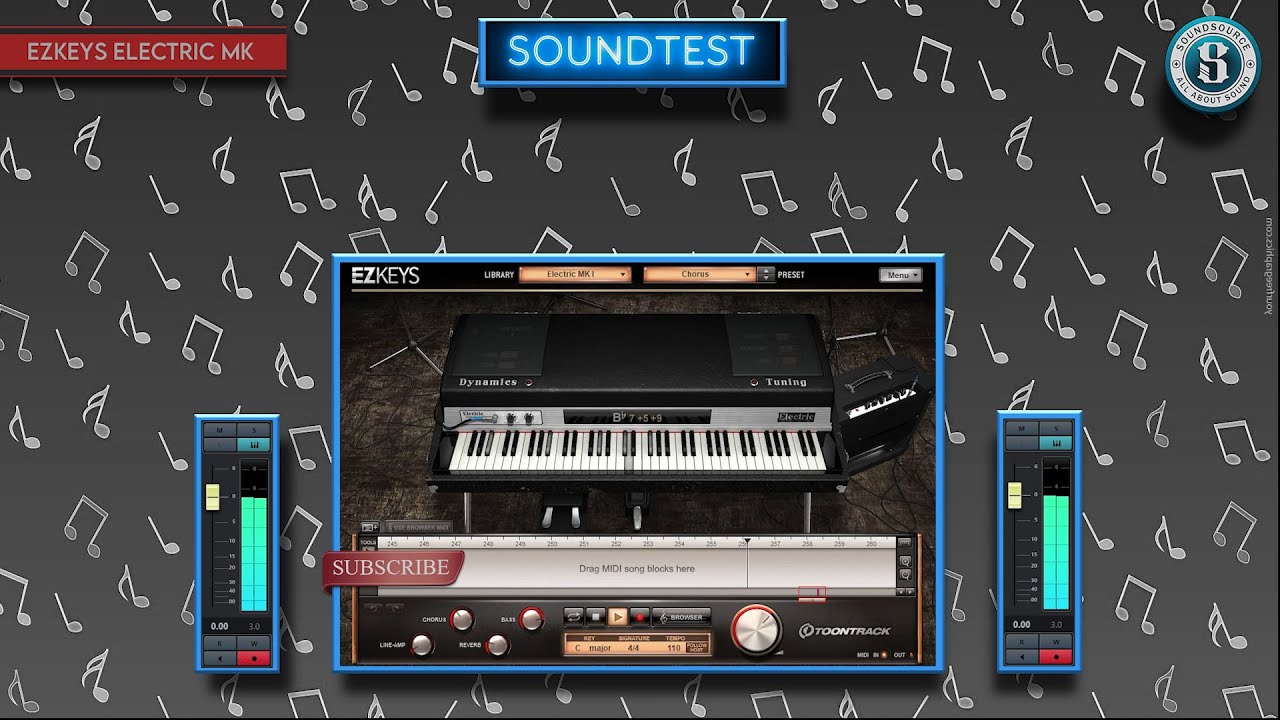 EZKEYS ELECTRIC MK 1 SOUNDTEST - YouTube