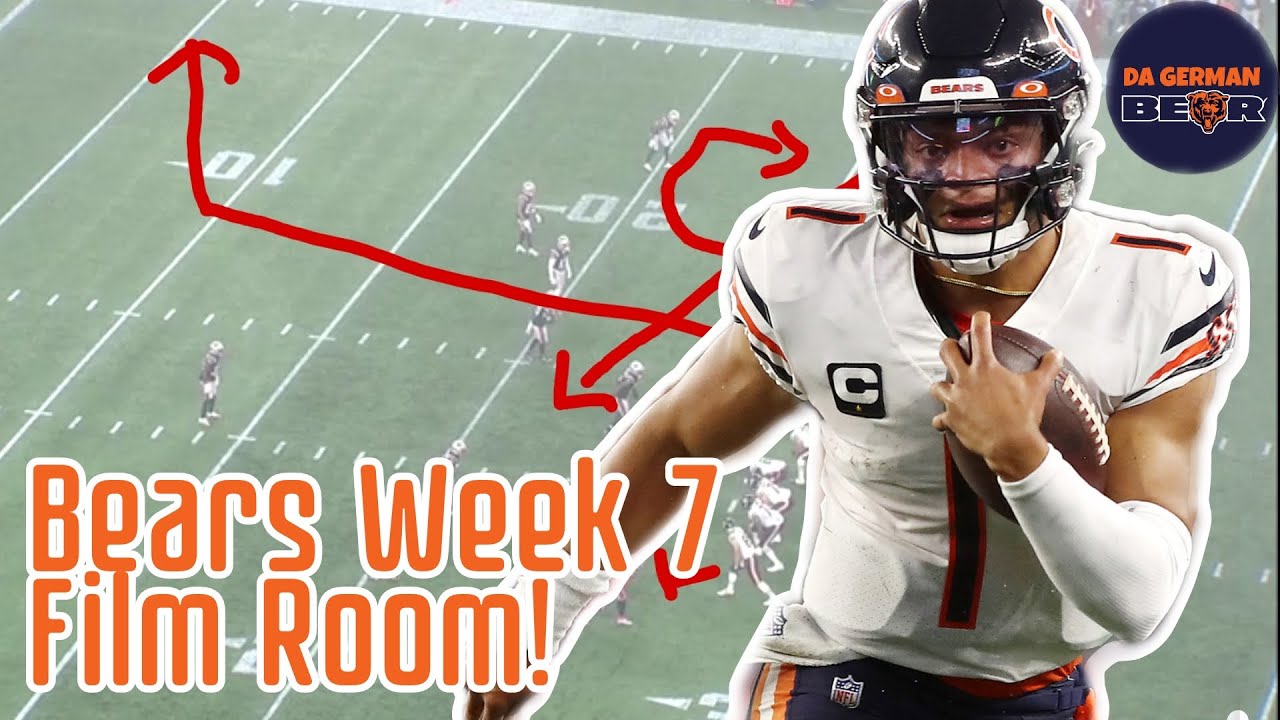 Best Game of his Career! Justin Fields Week 7 Performance Film Analysis ...