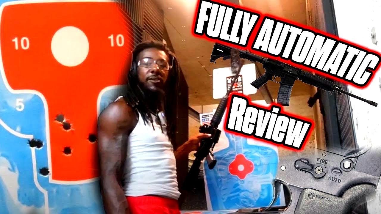 Is Shooting a Fully Automatic AR-15 REALLY Worth the Hype - YouTube