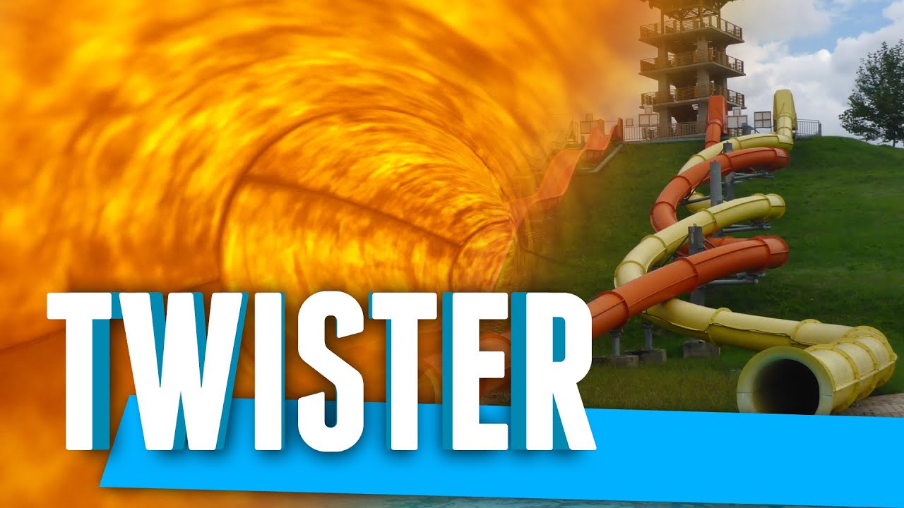 Aquacity - Twister Slides - EPIC WATER RIDE! - YouTube