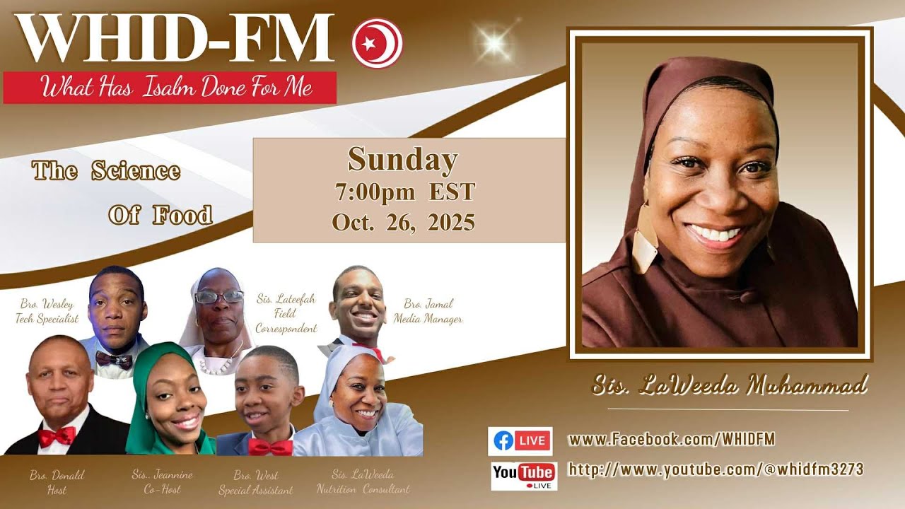 WHID-FM Sister LaWeeda Muhammad - YouTube