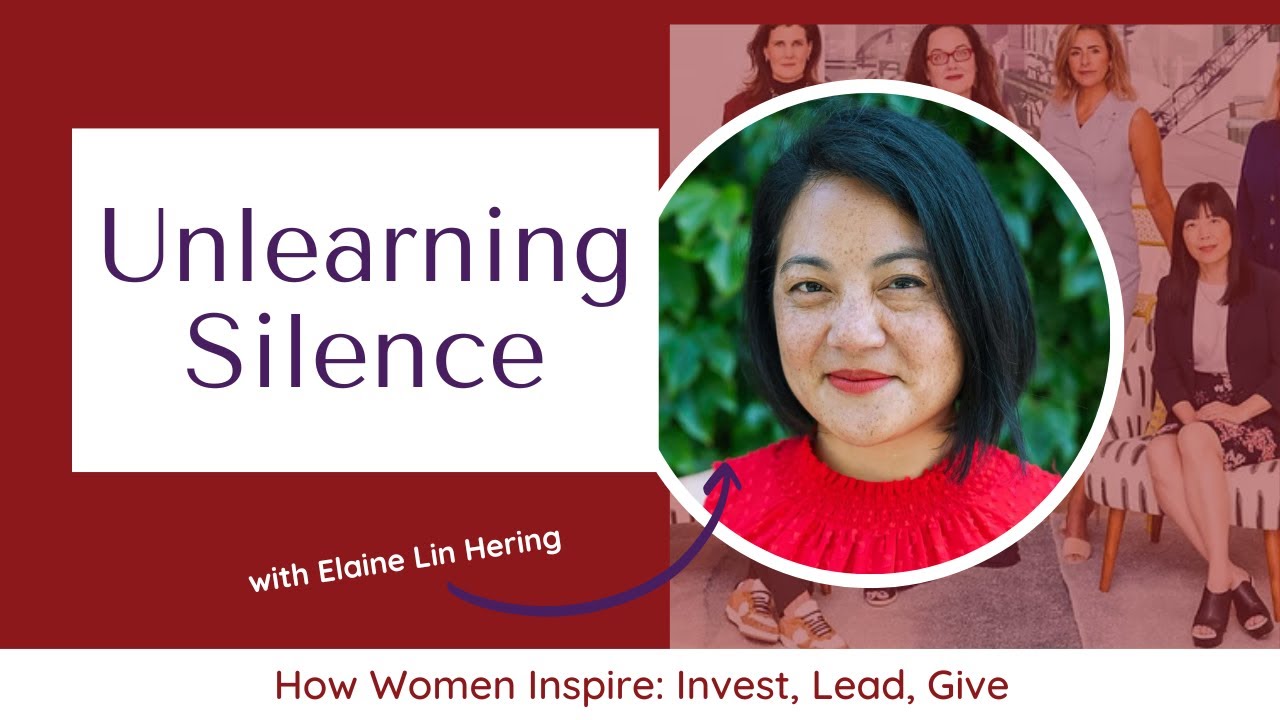 Unlearning Silence with Elaine Lin Hering - YouTube
