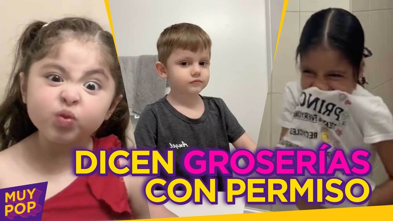 Estos niños dicen groserías con el permiso de sus papás, ¿dejarías que ...