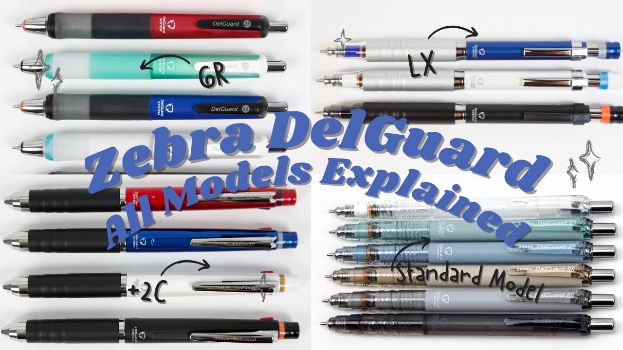 Zebra Delguard Comparison of all 5 Models - YouTube