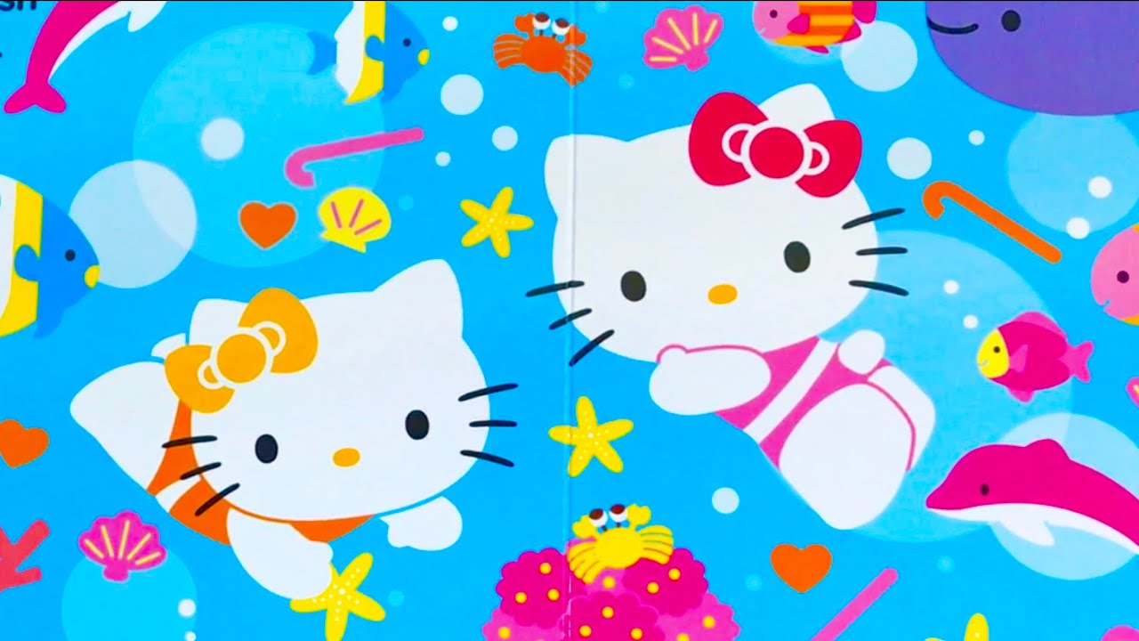 Hello Kitty Swim Clip Art
