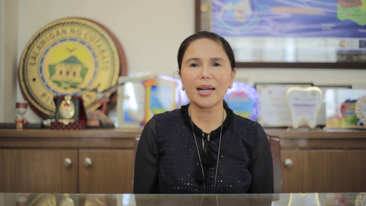 "Message of Support" of Honorable Governor Nancy Catamco of North ...