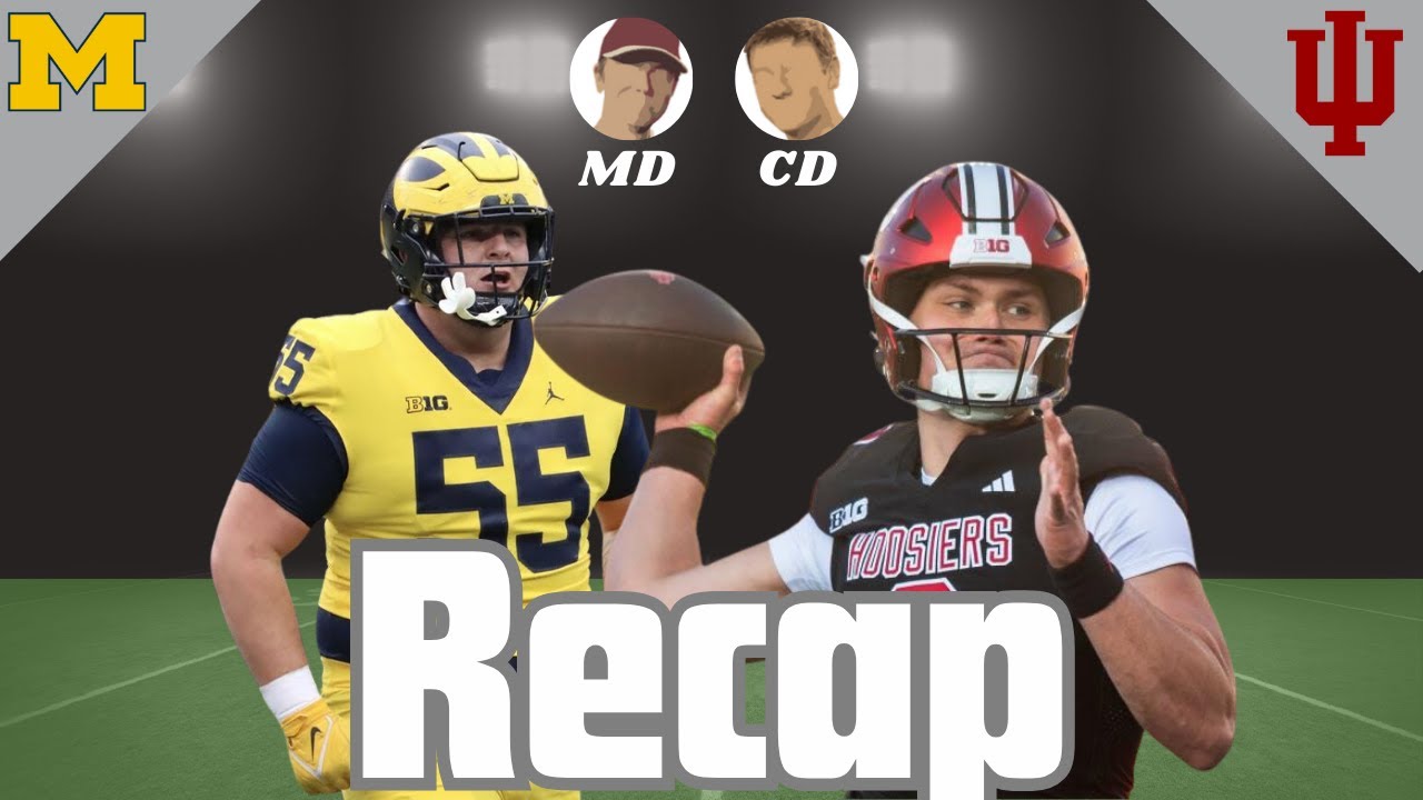 Michigan vs Indiana Recap | Hoosiers stay undefeated - YouTube
