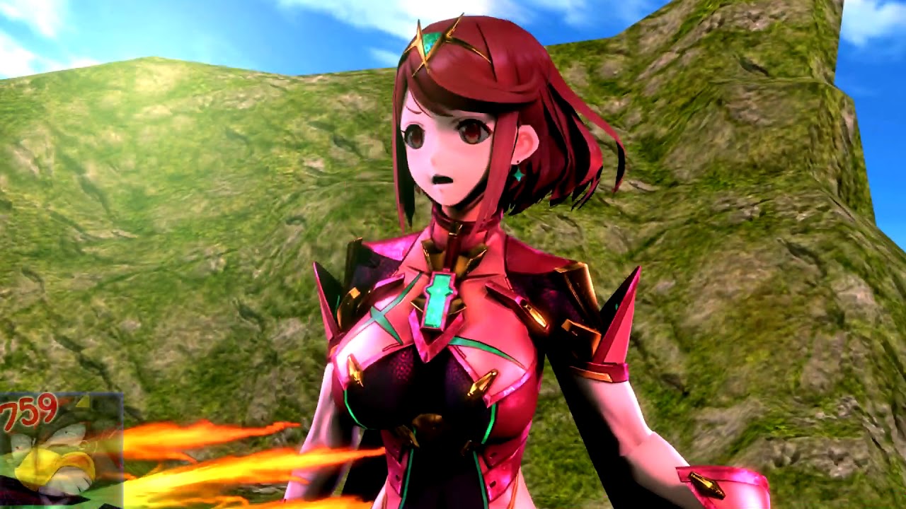 Pyra/Mythra Premiere Smash Battle! - YouTube