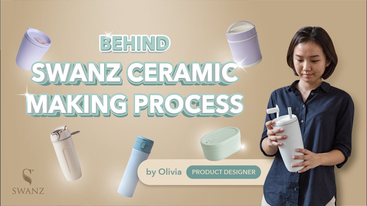 Swanz Porcelain l Behind Our Ceramic Manufacturing Process - YouTube