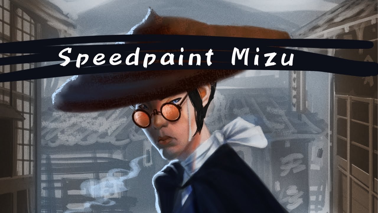 SPEEDPAINT MIZU Blue Eye Samurai - YouTube