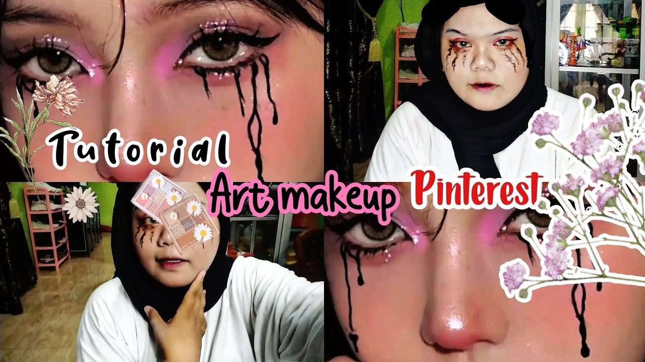 ART MAKEUP ALA PINTEREST 💐🌷 - YouTube