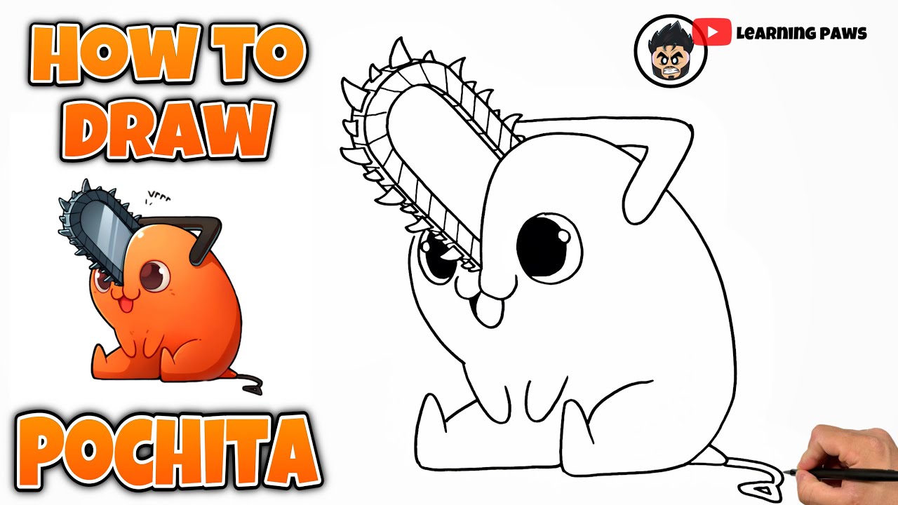 How To Draw Pochita | CHAINSAW MAN #drawing #animedrawing #chainsawman ...