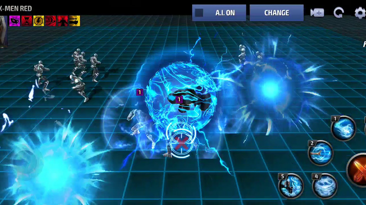 Marvel Future Fight - Storm Skills/abilities animations gameplay - YouTube